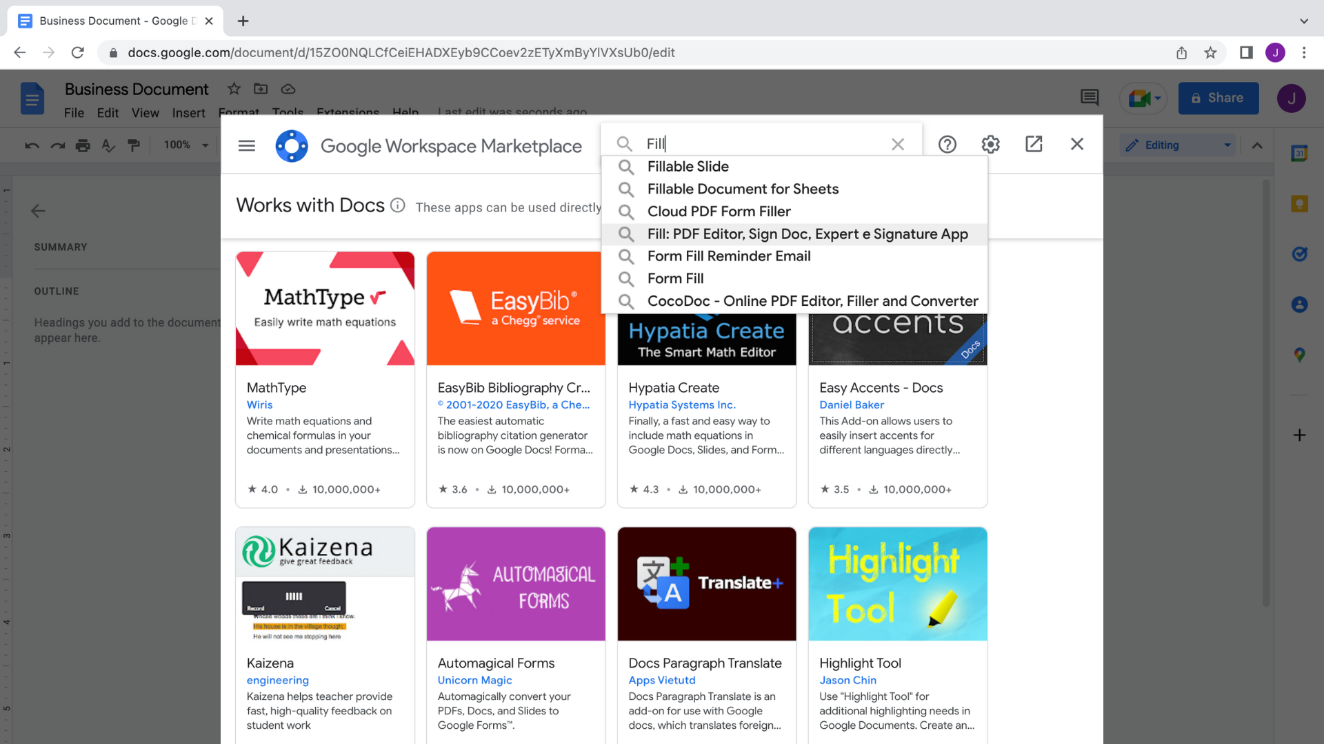 How to Sign Google Docs, Sheets, and Gmail Documents