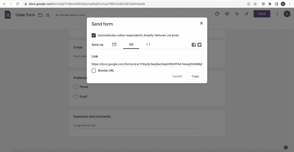 How to Make an Order Form | Fill