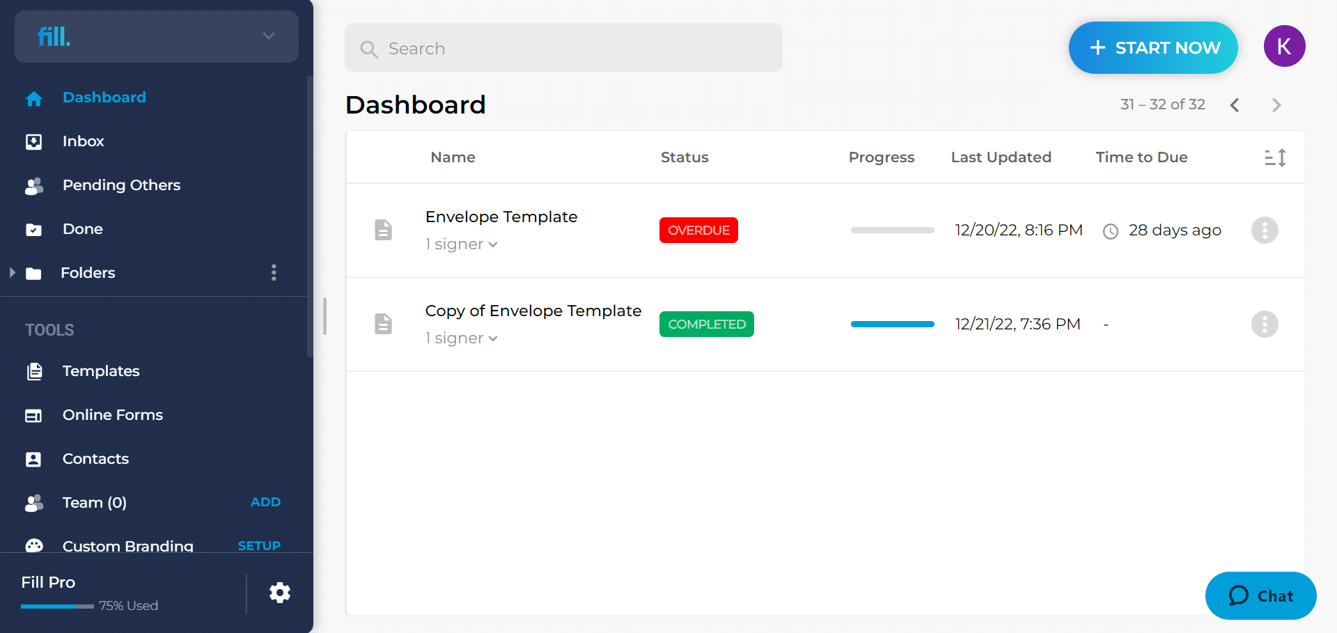 Contract Management Dashboard