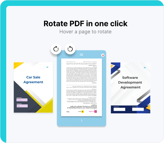 Rotate PDF Online For Free Using Fill