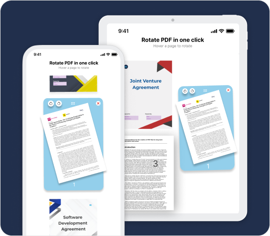 Rotate PDF Online For Free Using Fill
