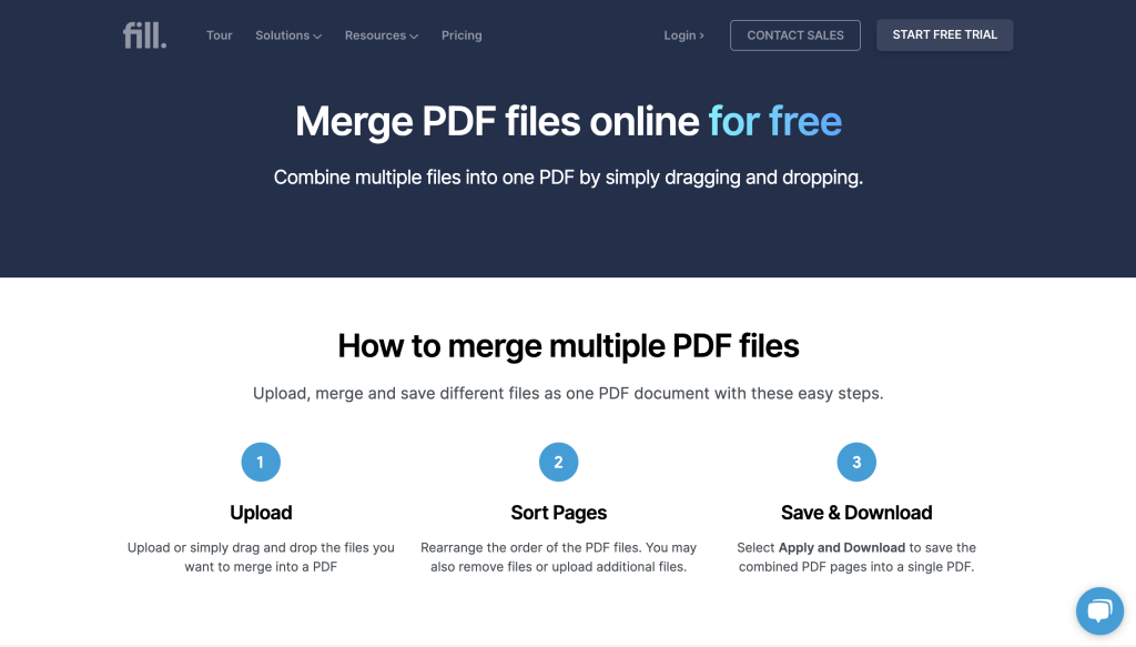 How to Combine PDF Files on Windows and Mac | Fill