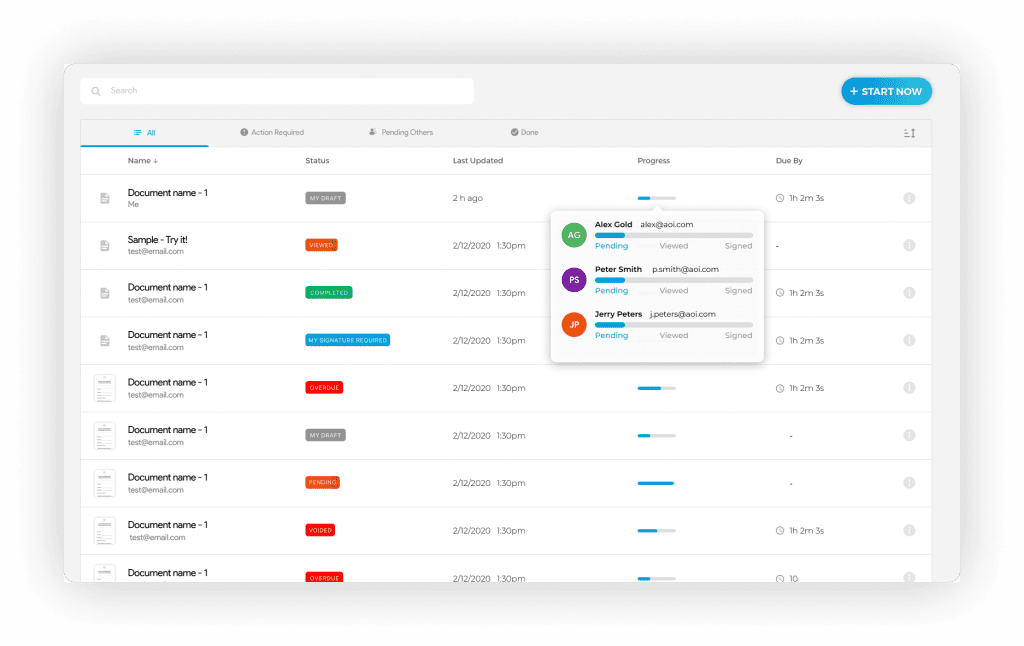 HIPAA-Compliant Electronic Signature [Free Trial]