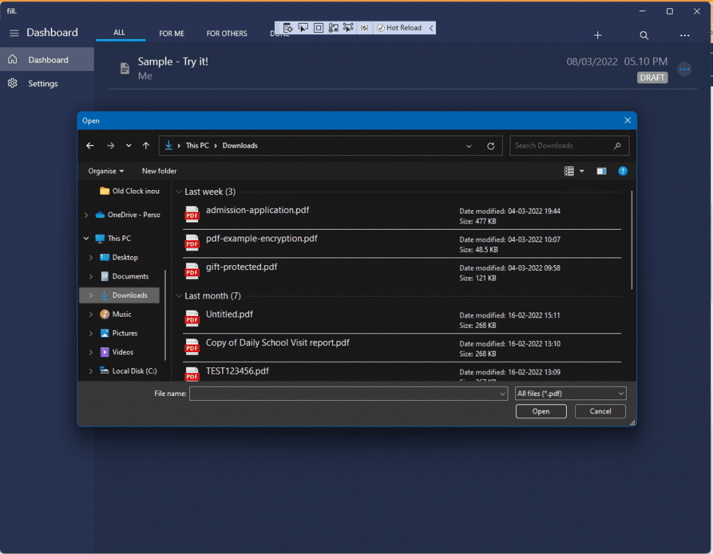 Sign with Windows Digital Signature on your PC - Fill