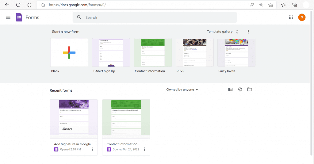 How to Add an Electronic Signature in Google Forms | 7 Steps