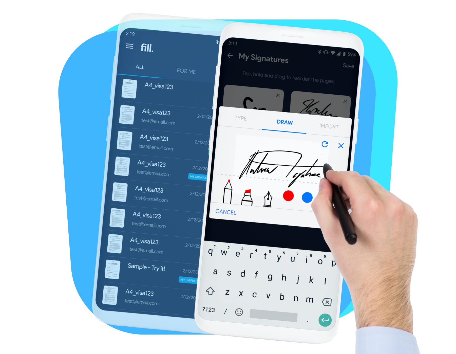 Electronic Signature App by Fill
