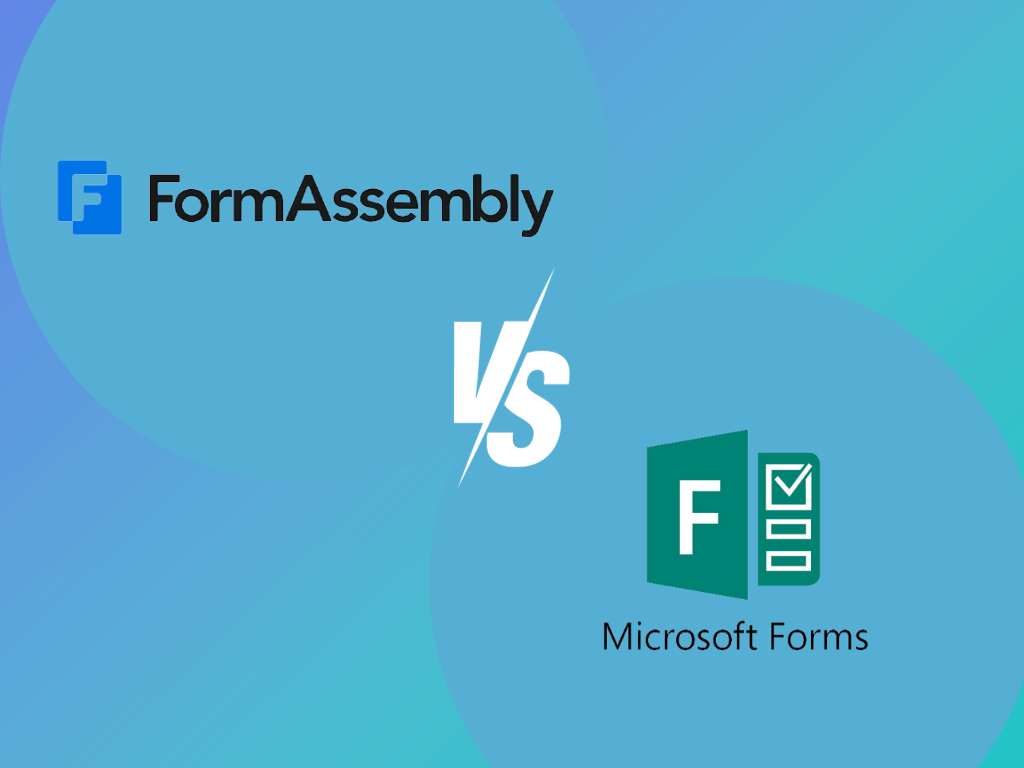 FormAssembly vs Microsoft Forms (Form Builder Comparison)